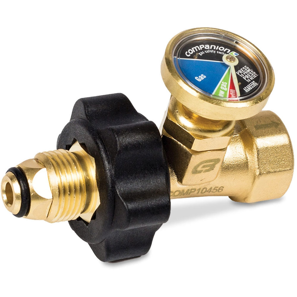 Companion Gas Safety Valve & Gauge – Kilby's Heating & Cooling